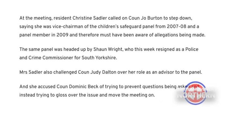 Have Labour In Rotherham No Shame? - British Movement Northern Region