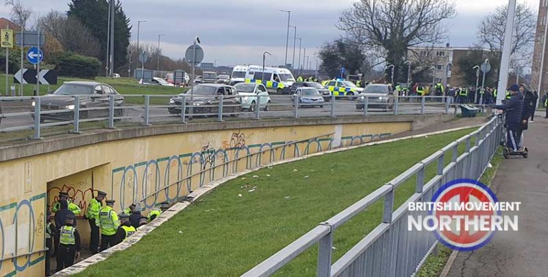 Best Attended Demo So Far In Leeds - British Movement Northern Region
