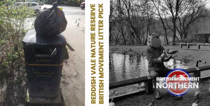 BM Litter Pick In Stockport - British Movement Northern Region
